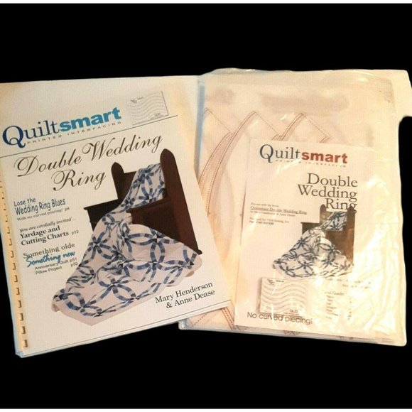 Quiltsmart | Other | Double Wedding Ring Quilt Smart Pattern And ...